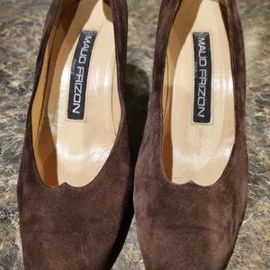 MAUD FRIZON | Shoes | Maud Frizon Brown Suede Pumps | Poshmark